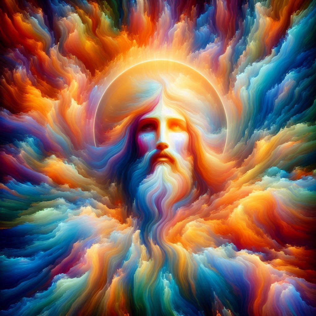 🖼️ Abstract Color Field Images of God 🌈 #AbstractArt #GodInArt # ...