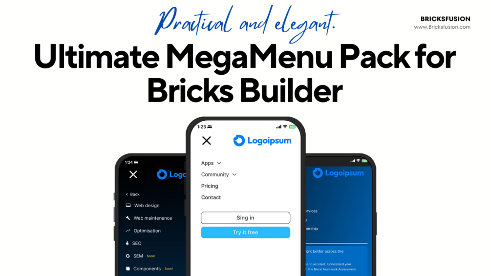 7 Responsive Mega Menus Off Canvas Menu Templates For Bricks Builder