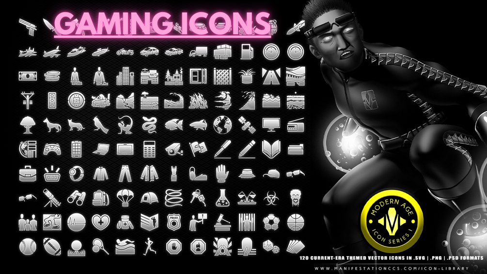Gamer icons