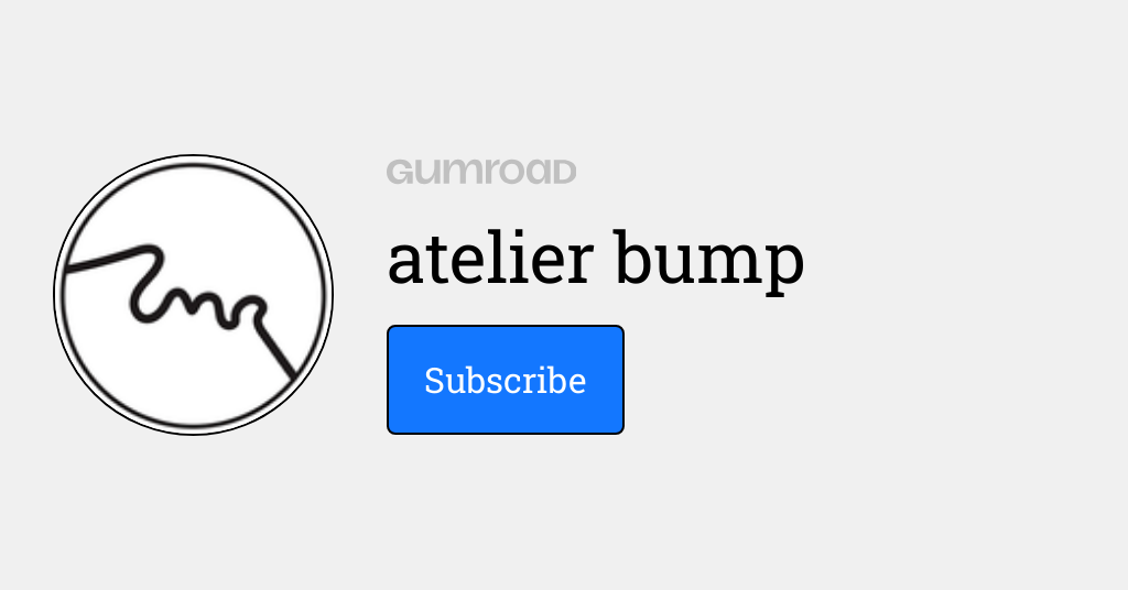atelier bump