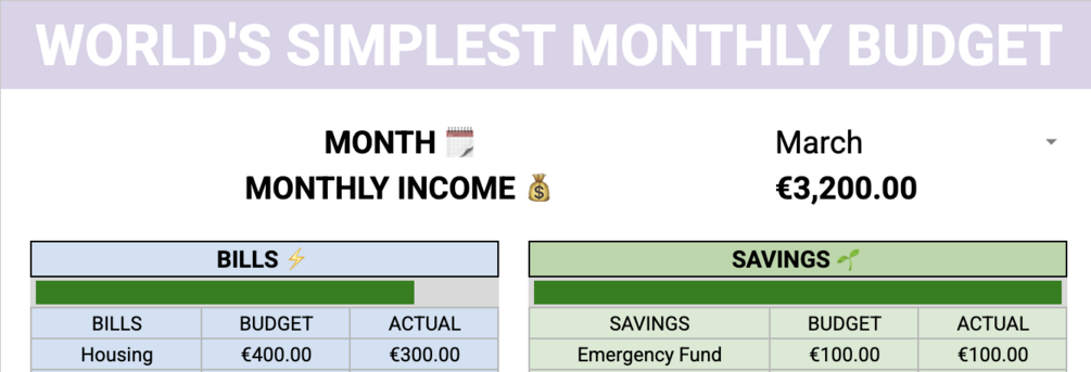 Monthly Budget Pro