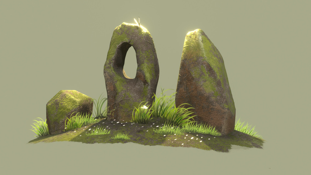 Simple Rock Formation