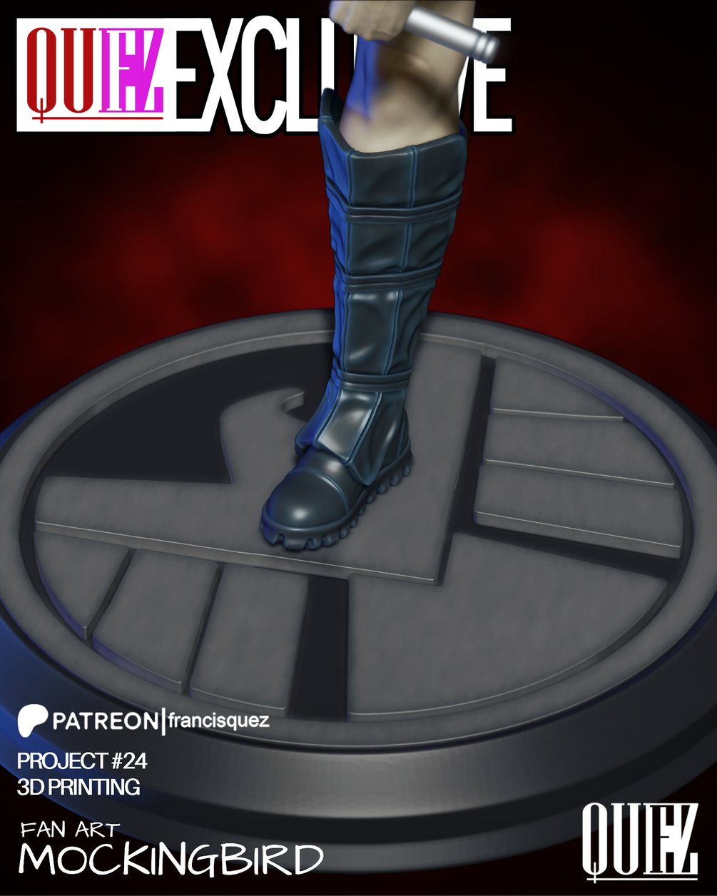 Mockingbird: Exclusive 3D printing model pieces