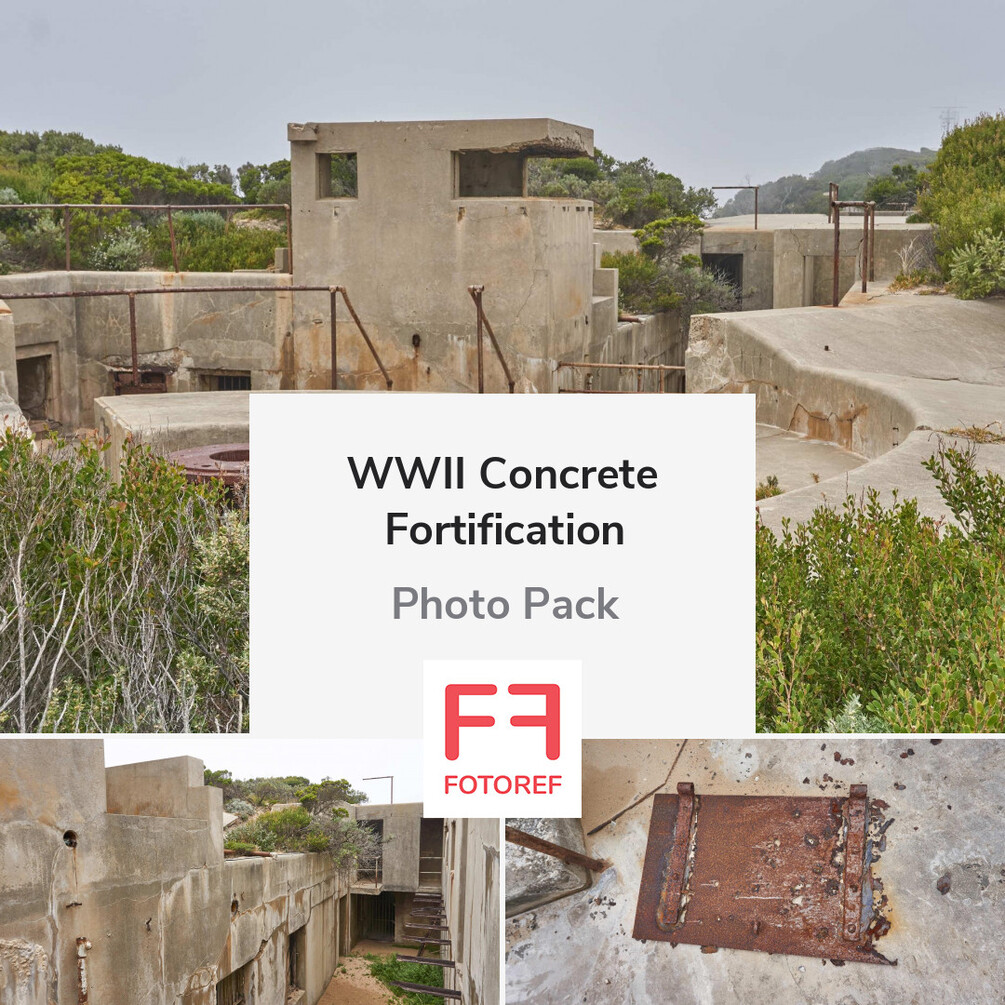 137 photos of WWII Concrete Fortification