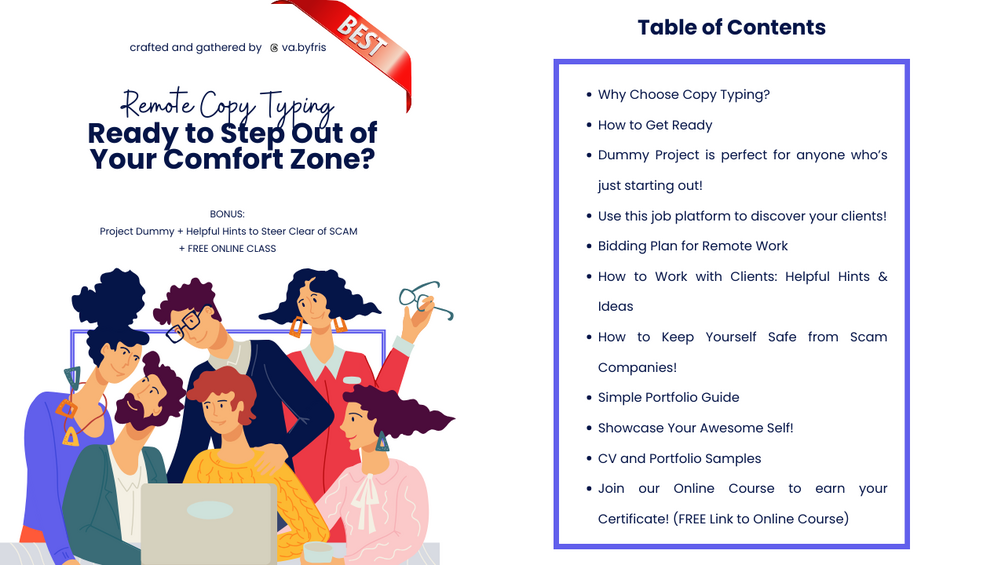 Remote Copy Typing: Ready to Step Out of Your Comfort Zone?