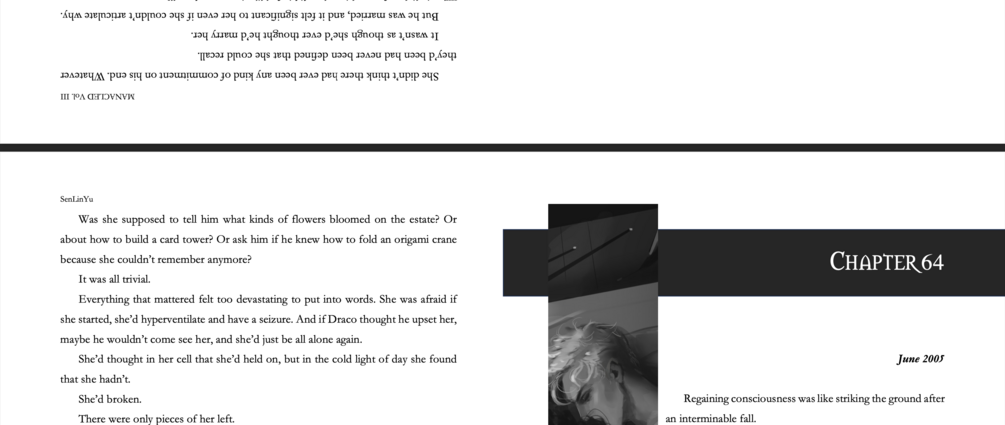 Manacled vol. 3 by SenLinYu [typeset, backs upside down]