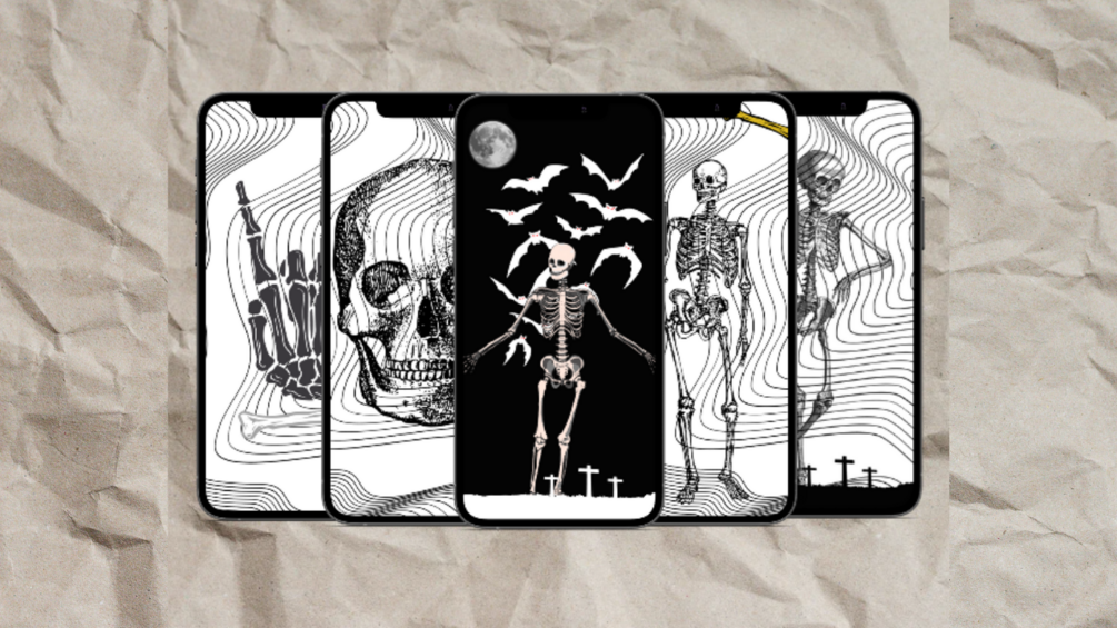 Best wallpapers of skeleton (Android/iOS)