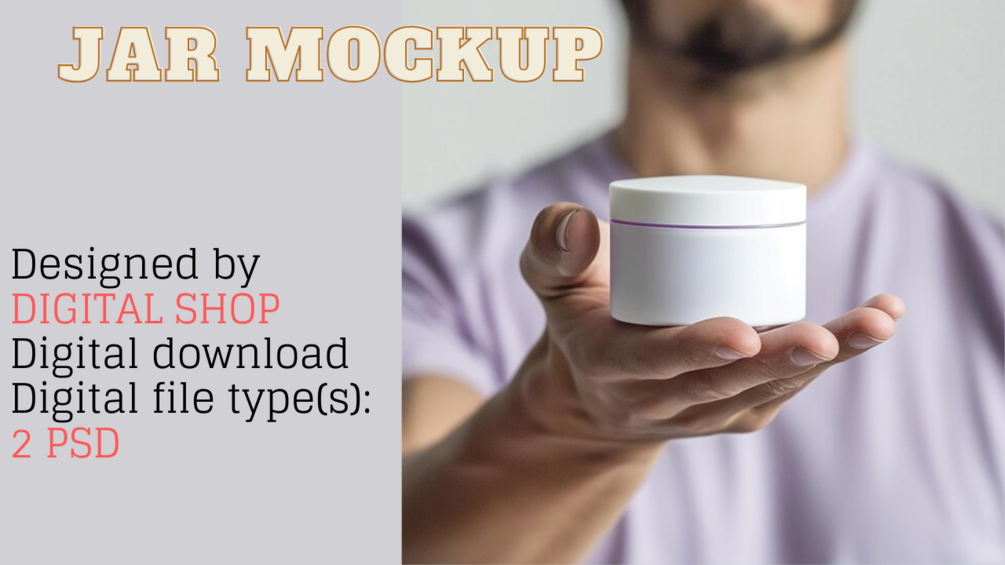 Jar Mockup