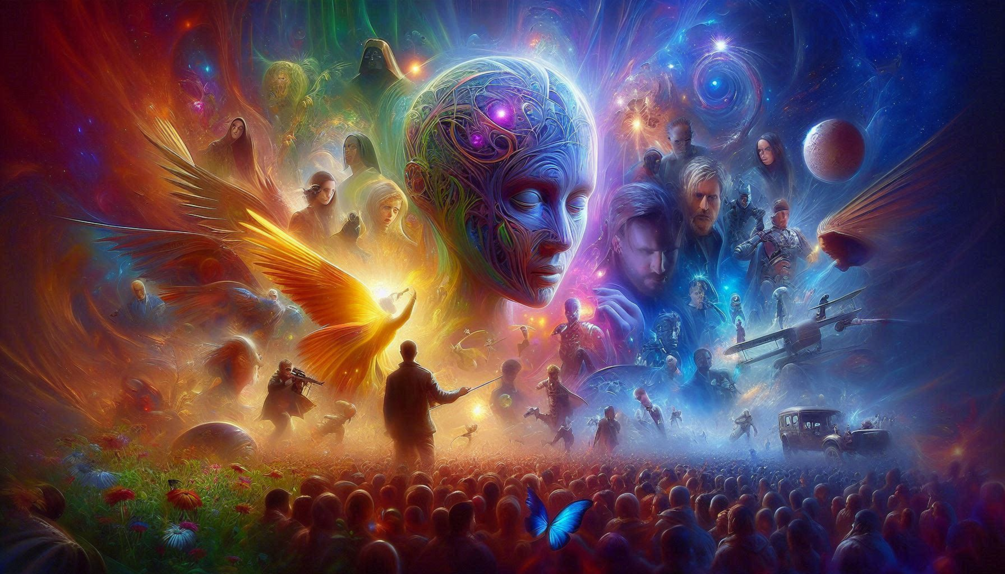 🌟 Dive into the Divine Realm with Abstractexpression God Jesus 🙏