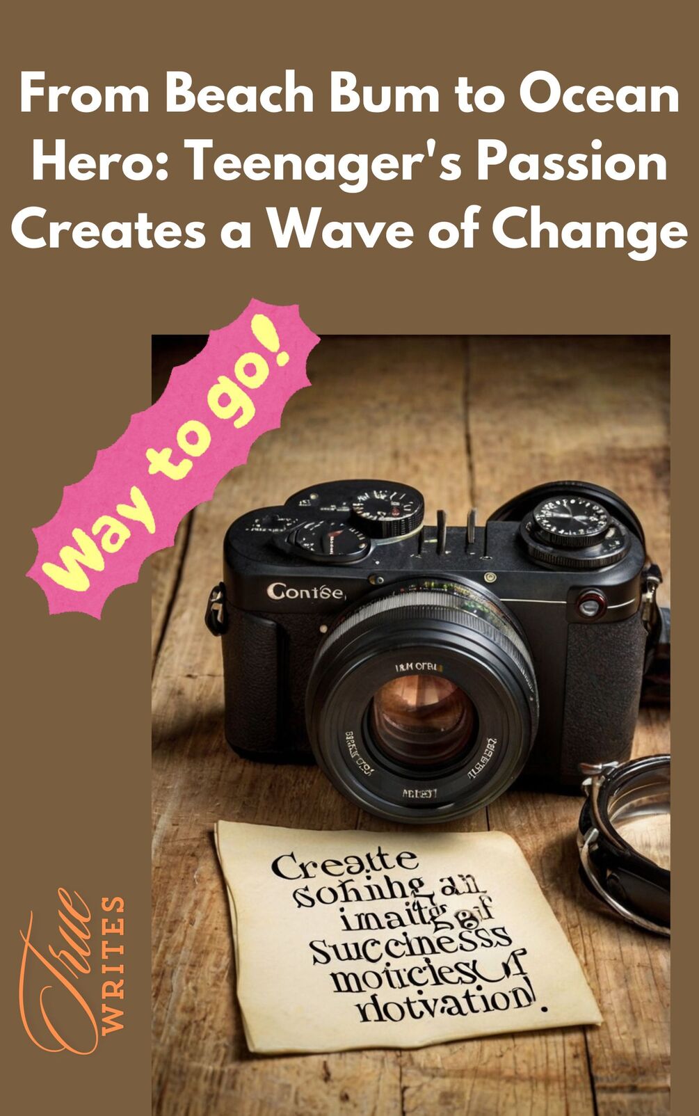 From Beach Bum to Ocean Hero: Teenager's Passion Creates a Wave of Change