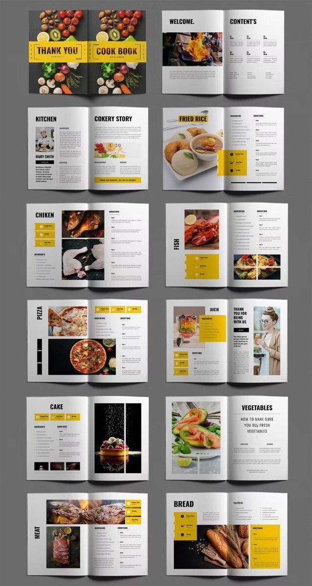 Create a fast selling cookbook within minutes, highquality canva ...