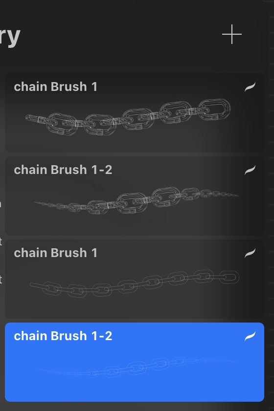 Rope brush / Chain brush