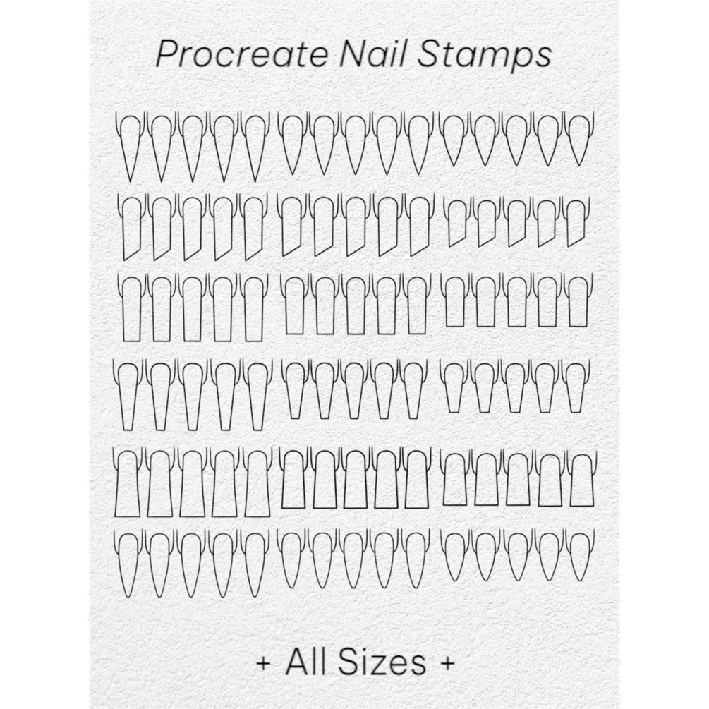 Procreate Nail Stamps