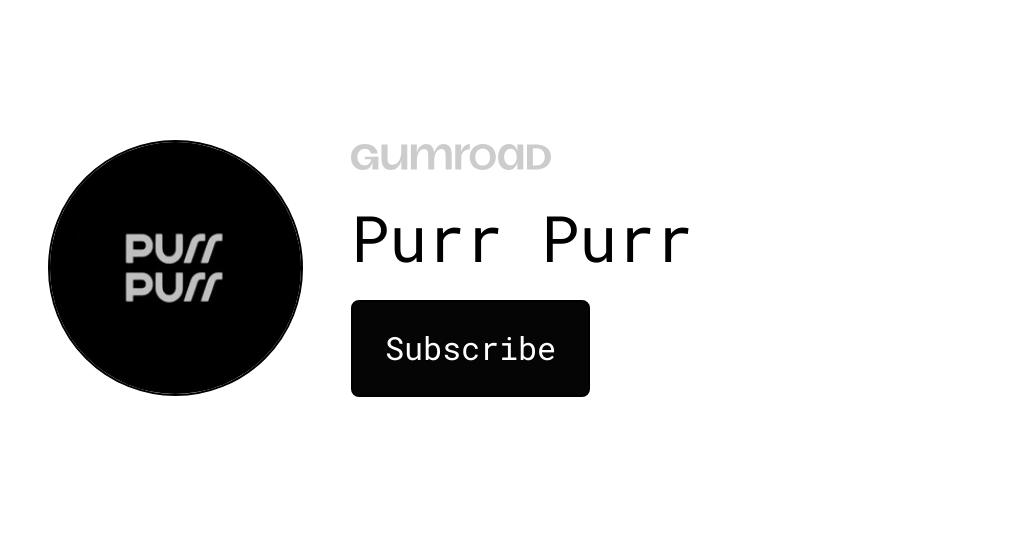 Purr Purr