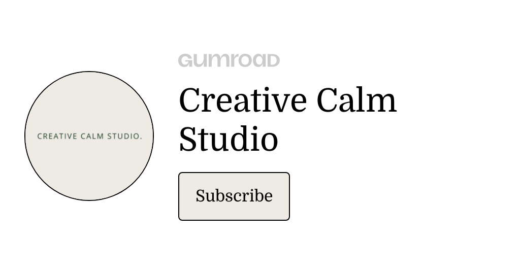 Creative Calm Studio