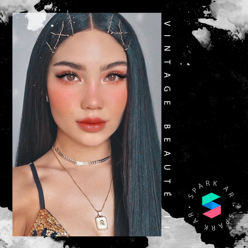 Spark AR - beauty filter, freckles, makeup, grain, lut