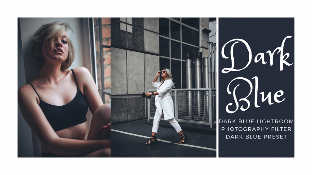 Dark Blue Filter - Lifestyle Filters, Influencer Preset, Mobile ...