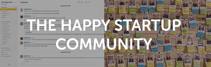 Membership for the Happy Startup Online Community (paid annually)
