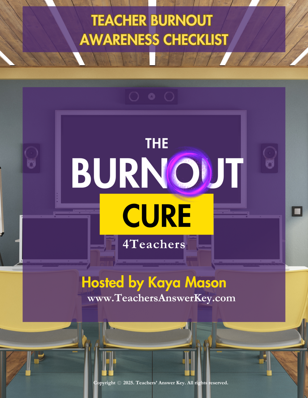 Teacher BURNOUT Awareness Checklist