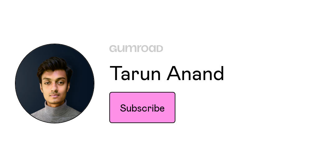 Tarun Anand