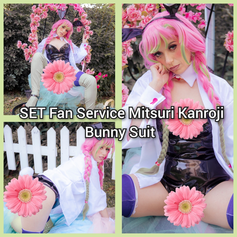 SET Mitsuri Kanroji Bunny Suit Hot Fan Service