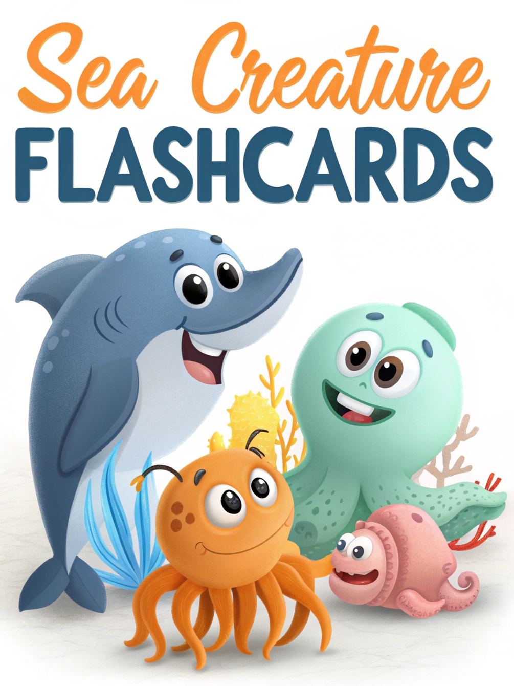 Sea Creature Flashcards–Dive Into Ocean Fun