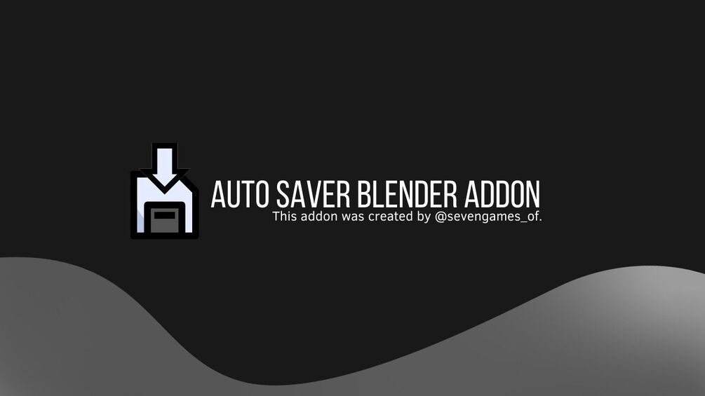 Auto Saver Blender 3D [addon]