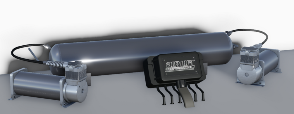 VIAir Air Suspension Kit 3D Model