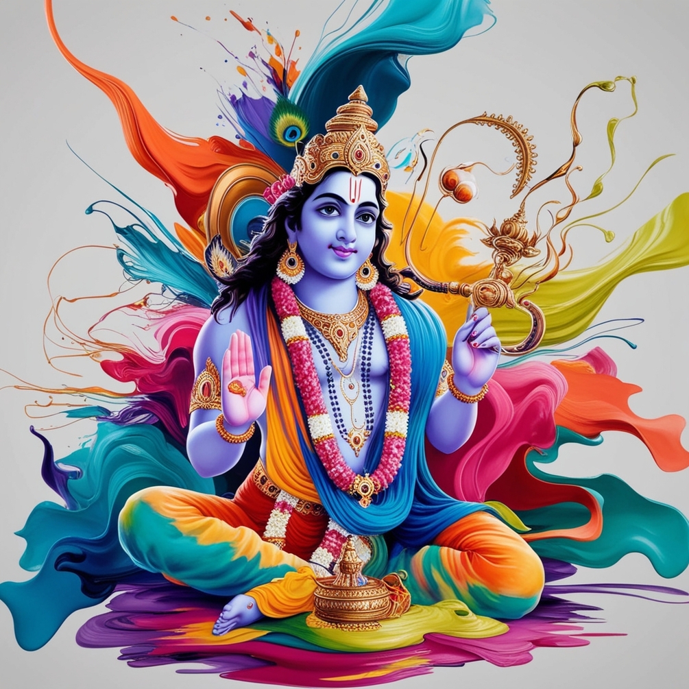 🎨 Explore the Divine: Abstract Expression Images of Gods # #AbstractArt ...