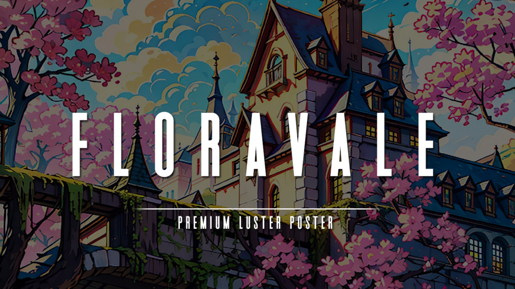 Floravale - Premium Luster Poster