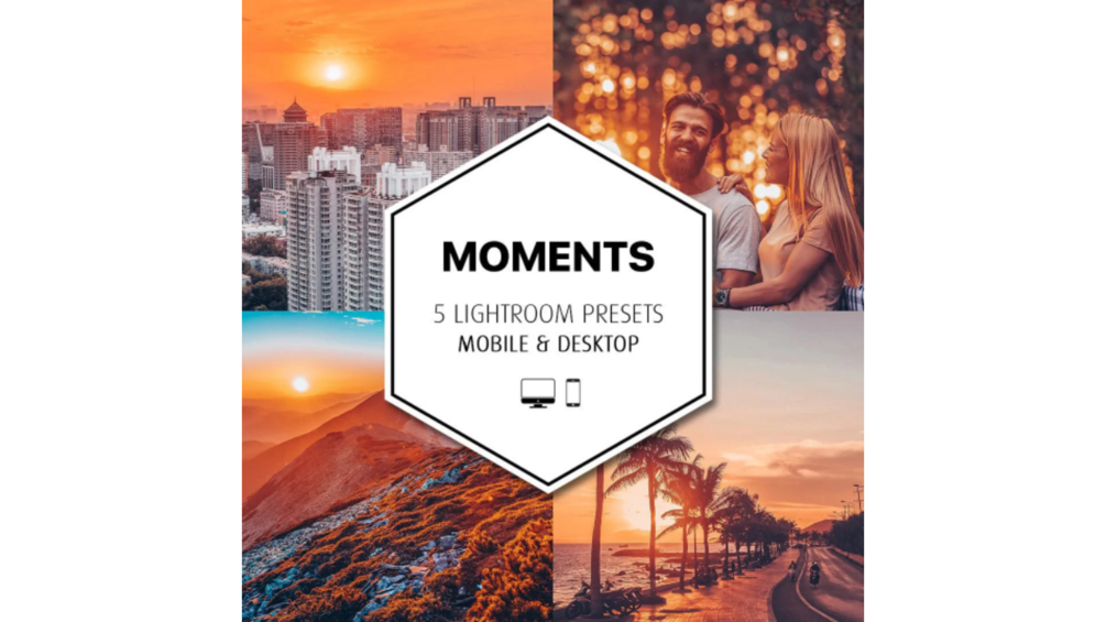 5 Lightroom Presets | Moments Theme | Mobile and Desktop Compatible ...