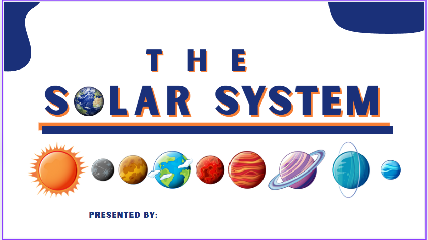 The Solar System Presentation (Printable)