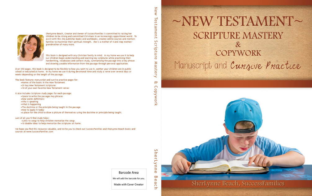 New Testament Scripture Mastery & Copywork: Manuscript and Cursive Practice