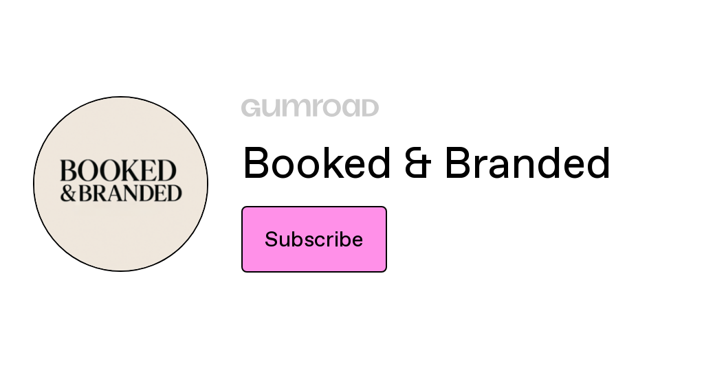 Booked & Branded