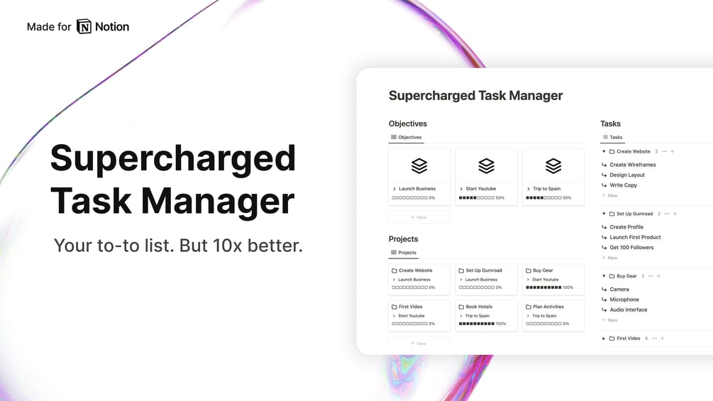 Supercharged Task Manager