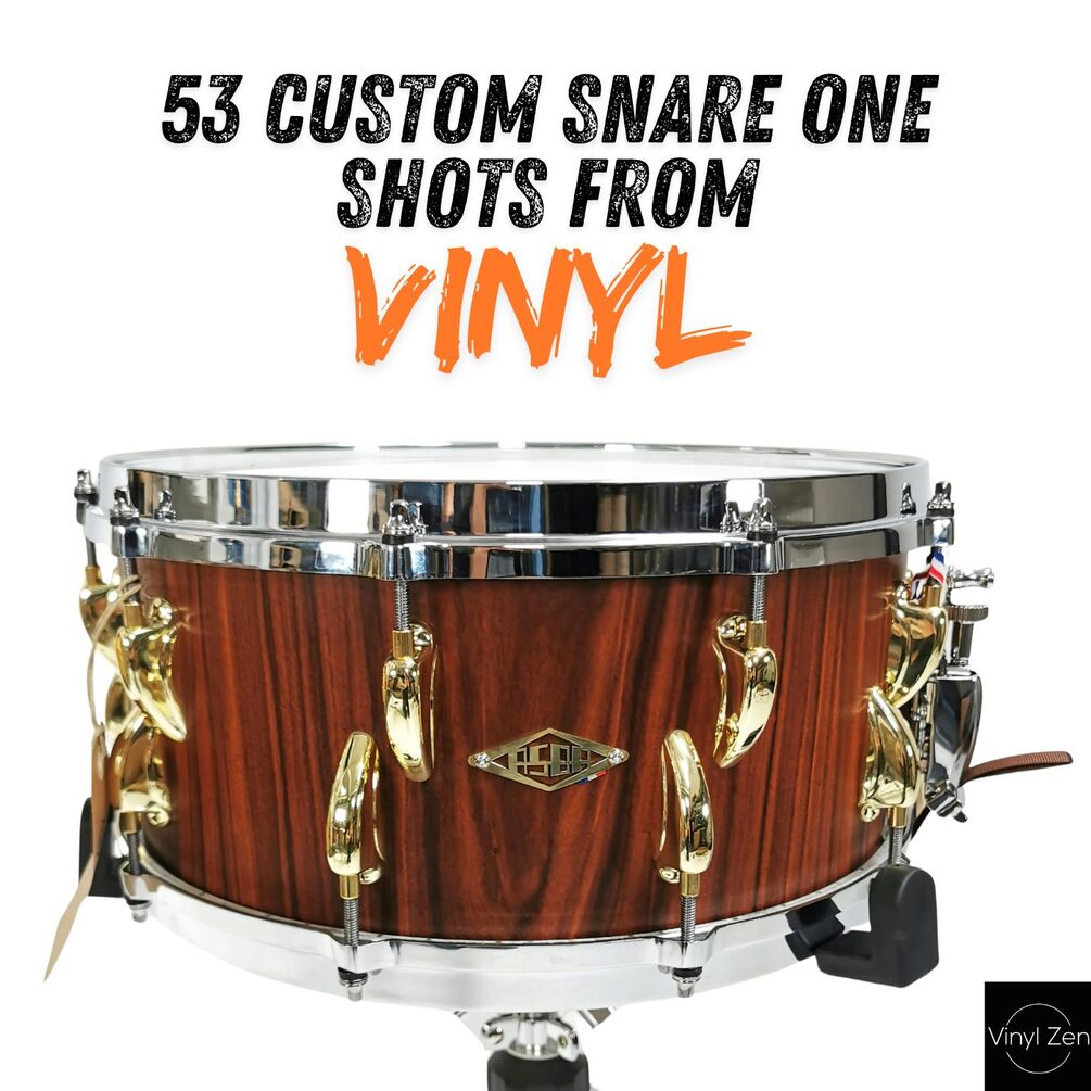 53 Vinyl Snare One Shots!