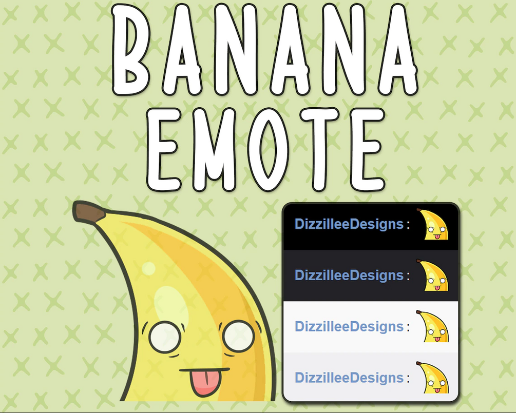 Twitch Banana Emote