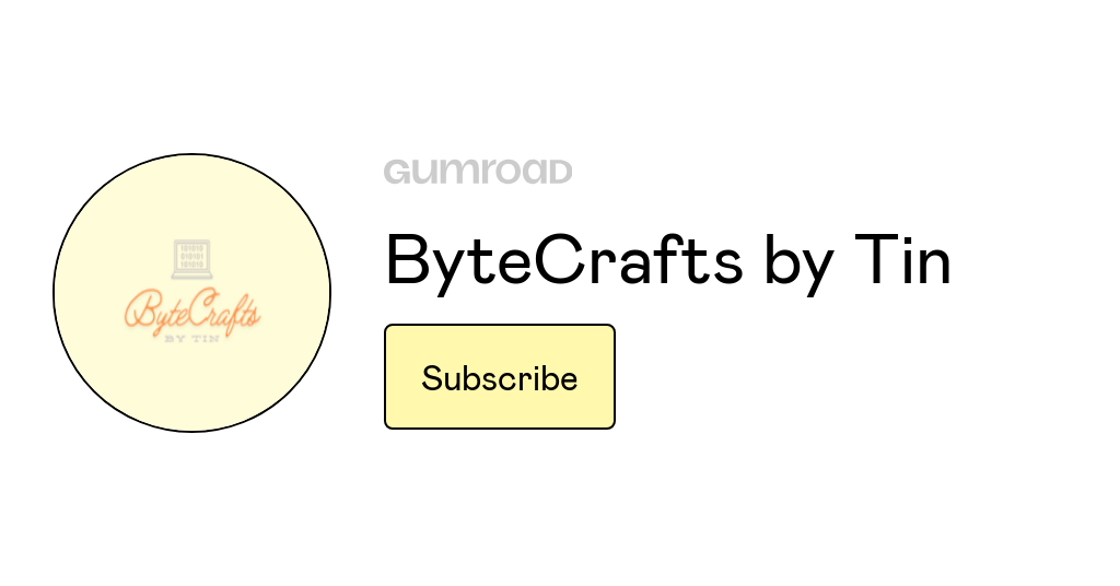 ByteCrafts by Tin