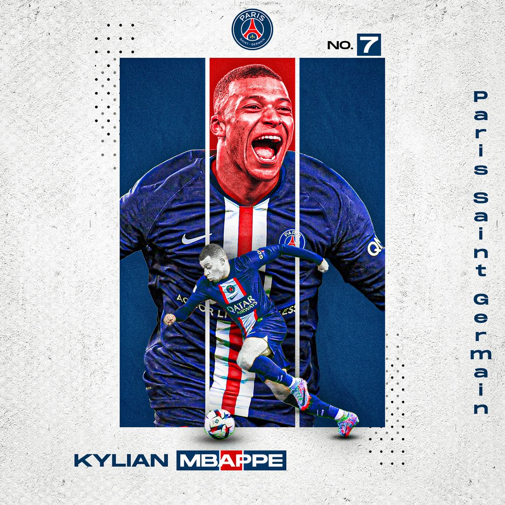 Kylian Mbappe Poster