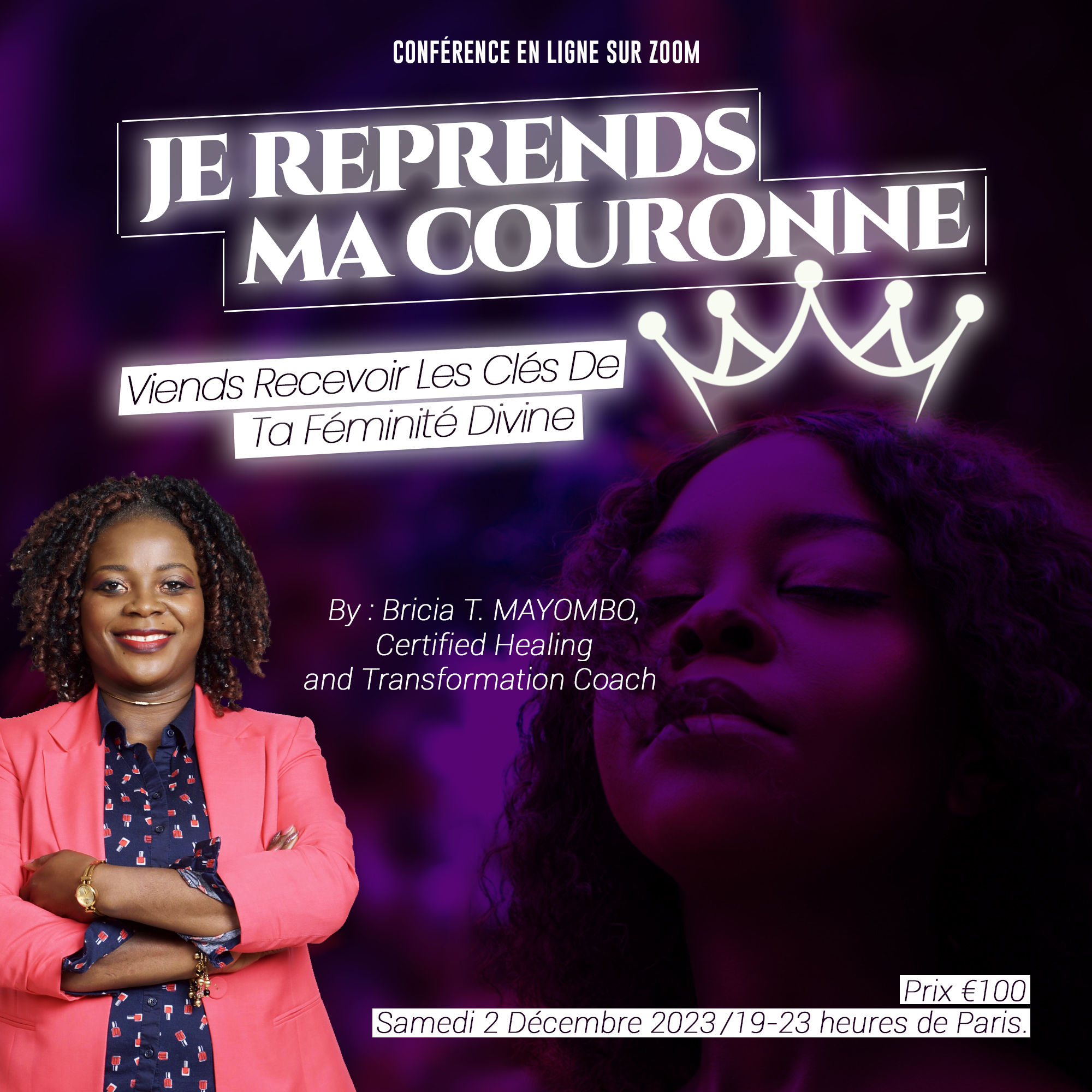 Conférence Reprends Ma Couronne