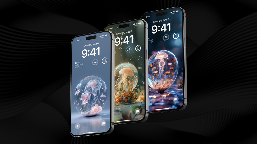 "Aurora Whispers" iPhone Wallpaper Pack