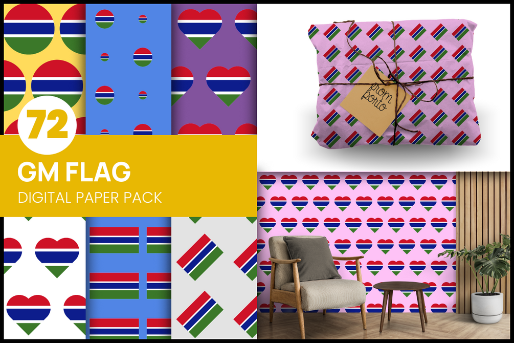 GM Flag Seamless Patterns