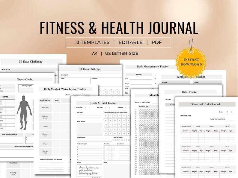 Fitness Gym Planner: Maximize Your Workouts and Achieve Results