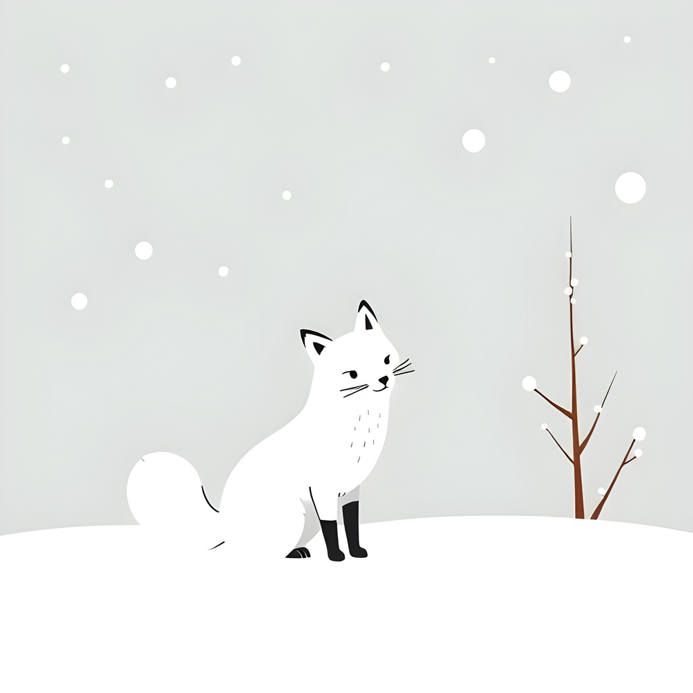 Snowy Fox