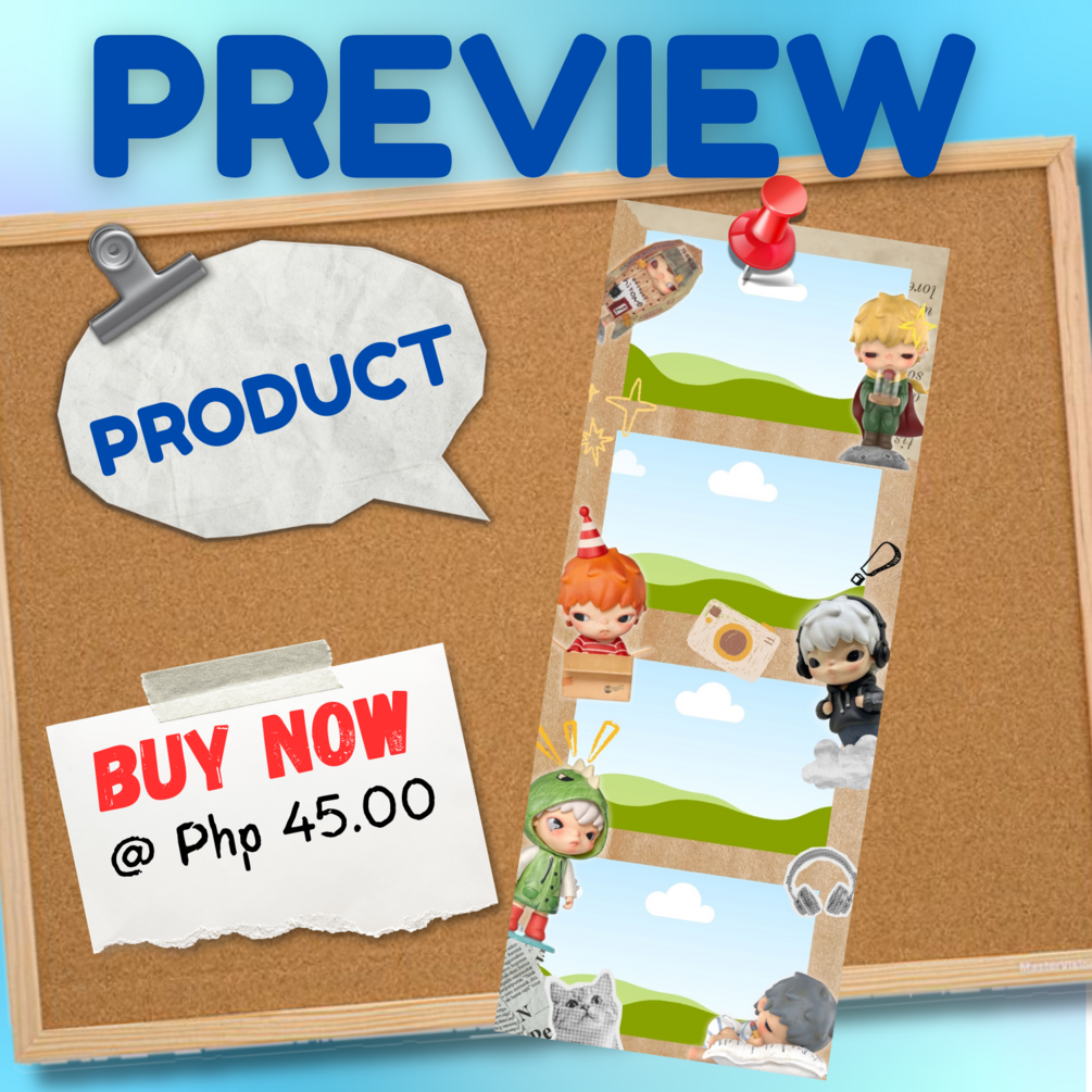 Hirono-Inspired Photo Collage Strip