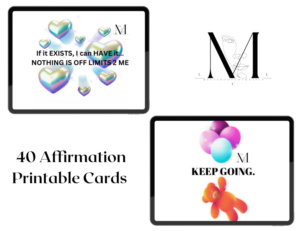40 Printable Affirmation Cards