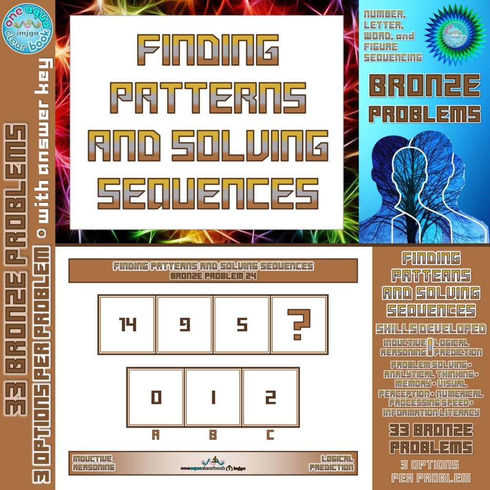 Patterns and Sequences in PowerPoint (Bronze Logical Reasoning Problems)