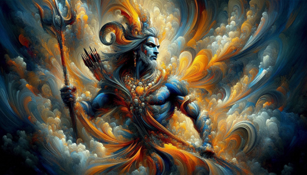 Divine Inspiration: Abstract Expression Images of Gods 🎨🌟 #AbstractArt ...