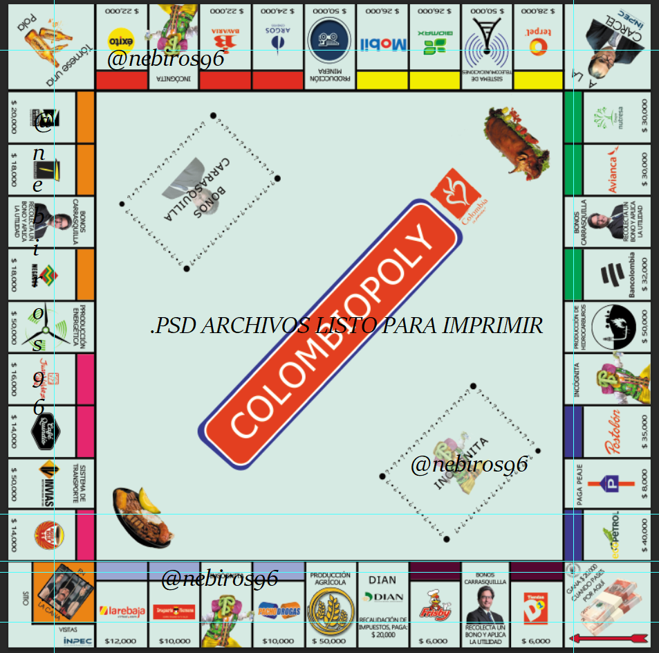 Monopoly versión Colombia: Colombiopoly