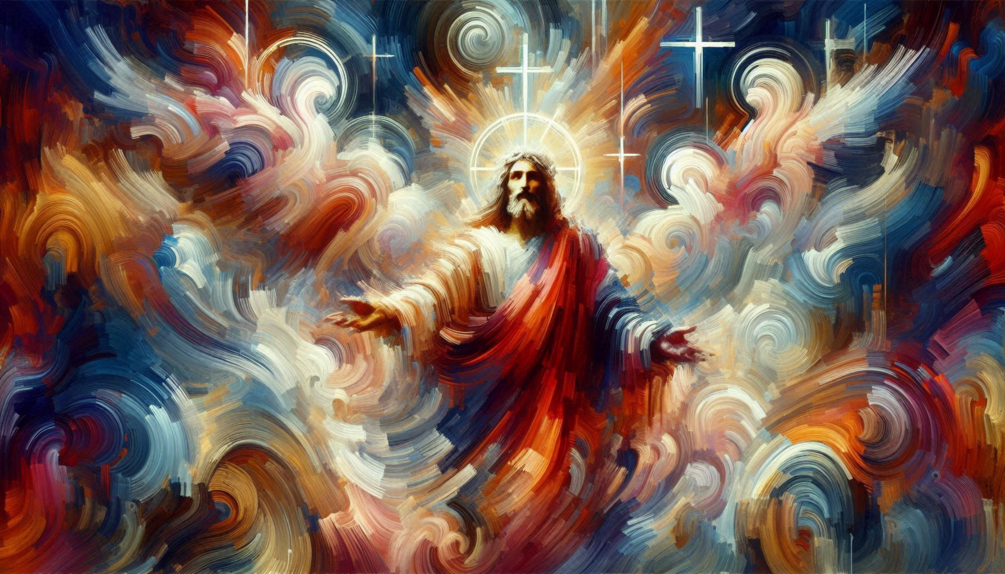 🎨 Explore Divine Beauty: Abstract Expression Images of God 🙏 #DivineArt ...